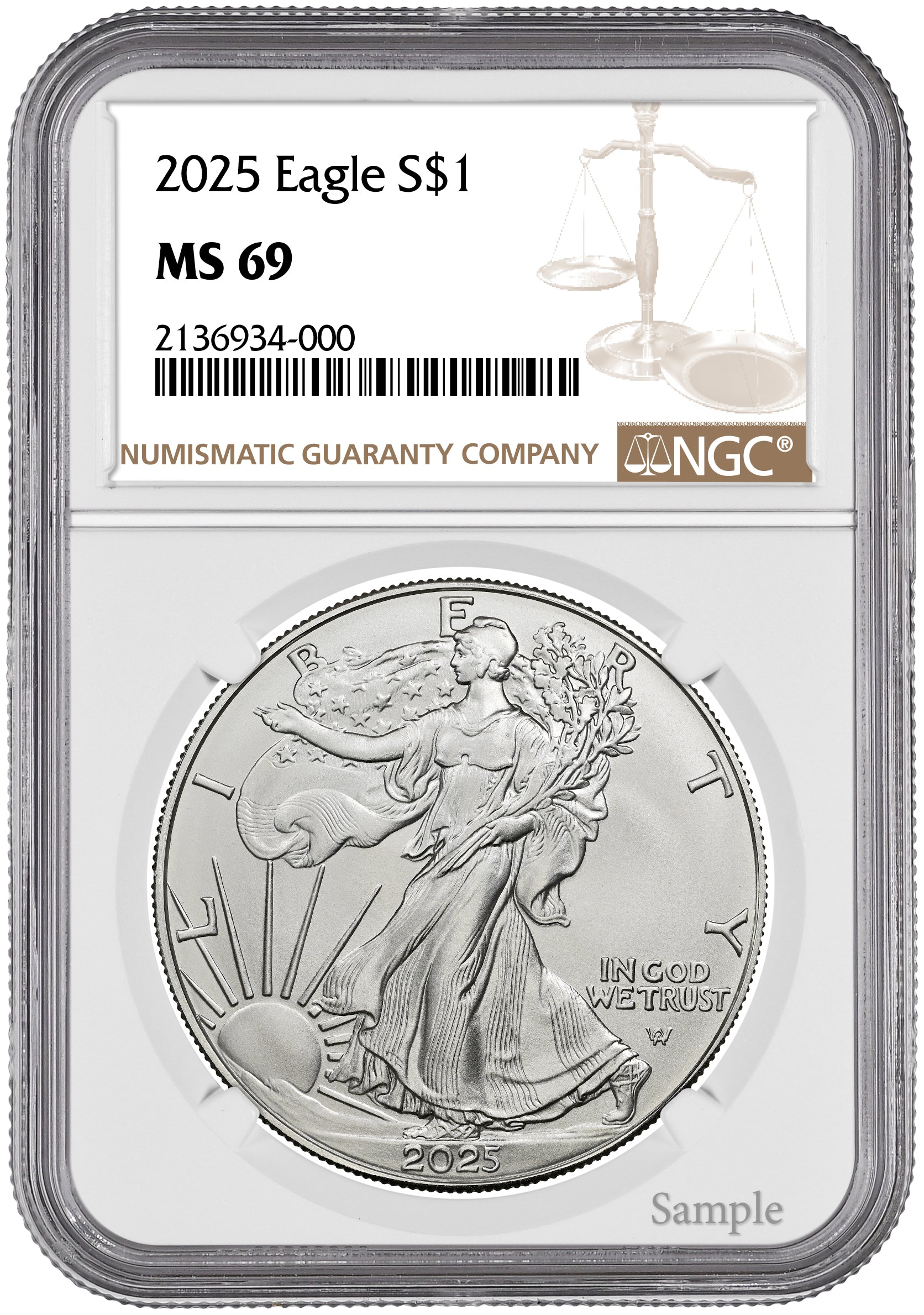 2025 1 oz American Silver Eagle NGC - Australian Rare Coins